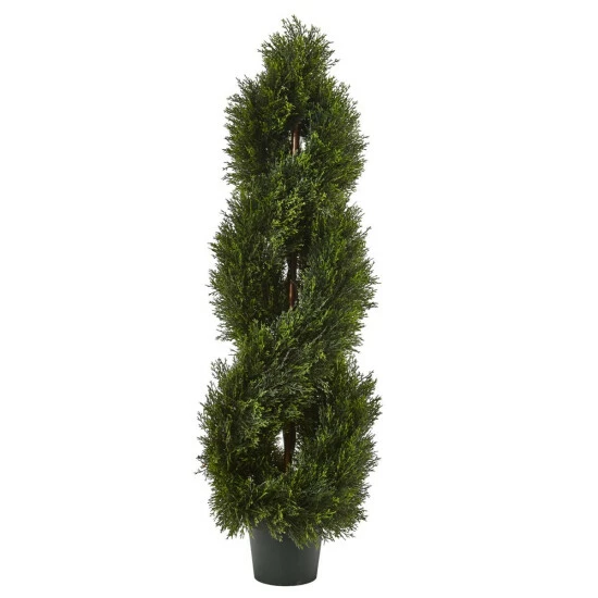 Best deal ⌛ Nearly Natural 4 Ft. Pond Cypress Topiary Indoor/Outdoor ...